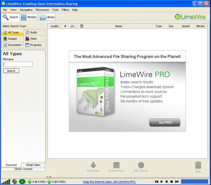 Limewire - Encyclopedia Dramatica